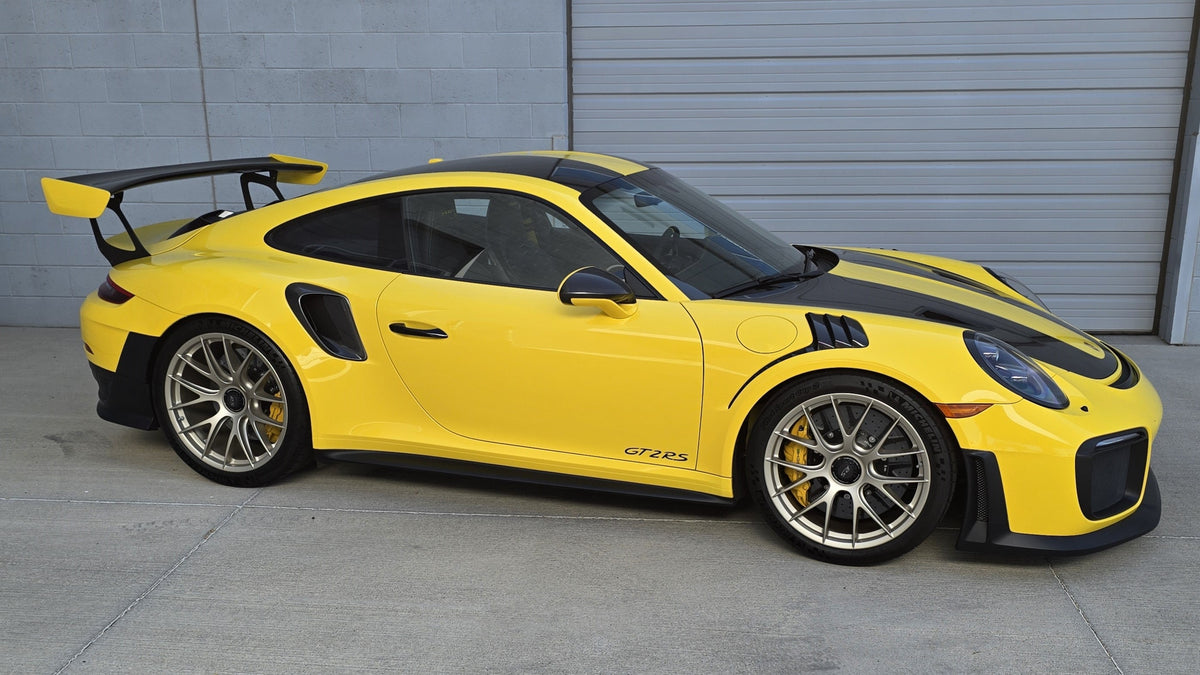 AVAILABLE! 2018 GT2 RS Weissach in Racing Yellow – PATRICK MOTORSPORTS USA