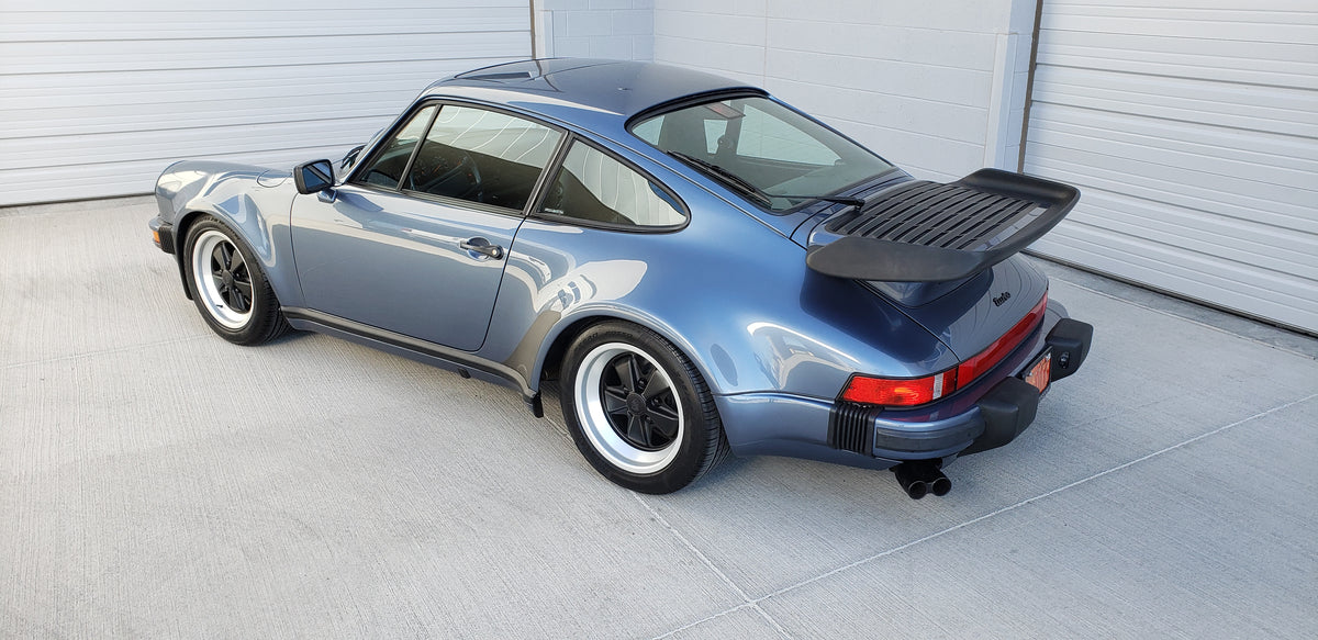 Blue Metallic 1989 930 Turbo – PATRICK MOTORSPORTS USA