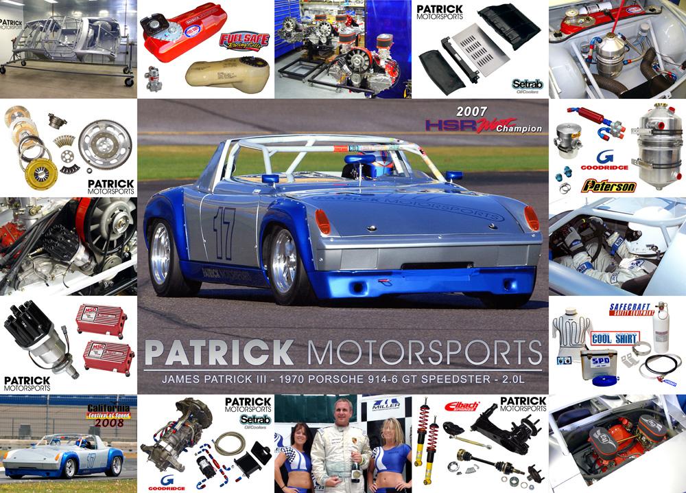 914/6 2.0L SPEEDSTER HSR RACE CAR – PATRICK MOTORSPORTS USA