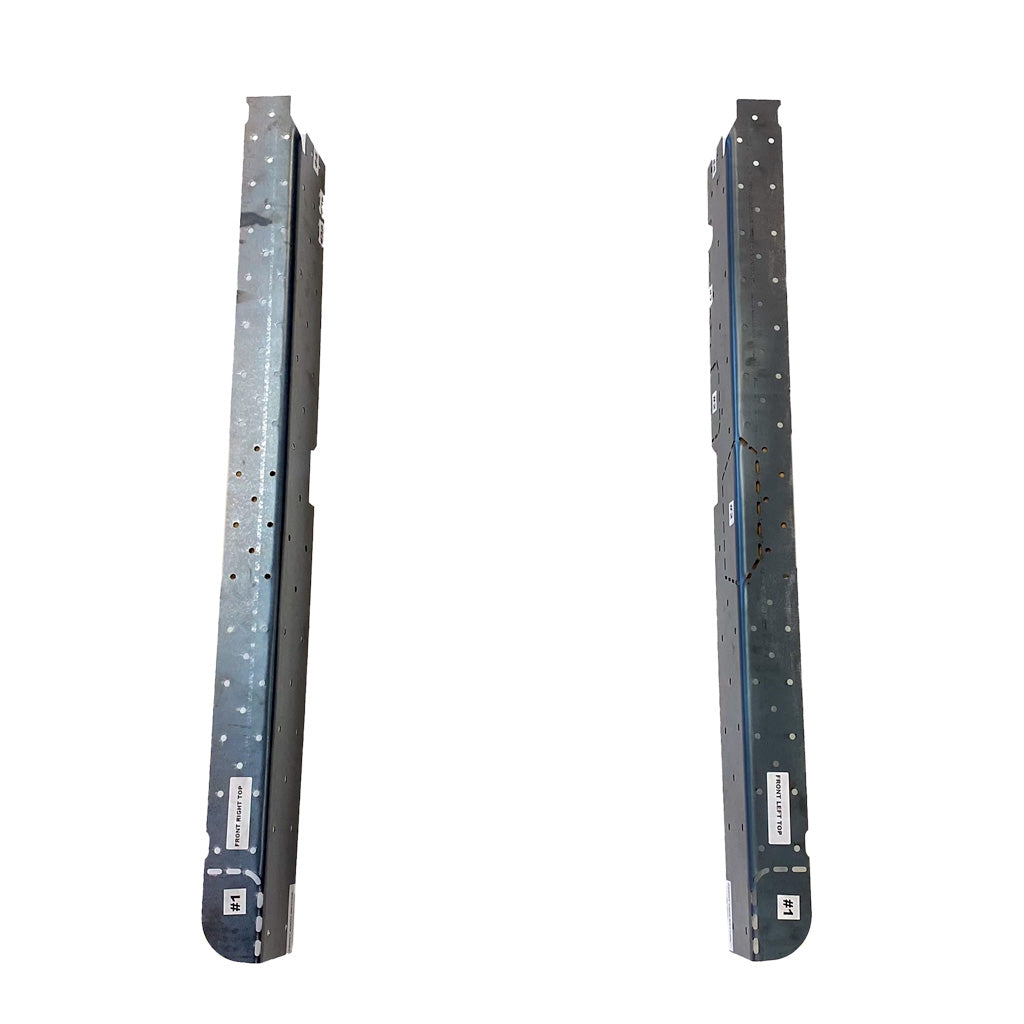 Porsche 914 Longitudinal Chassis Door Sill Reinforcement Plate Set (BO ...