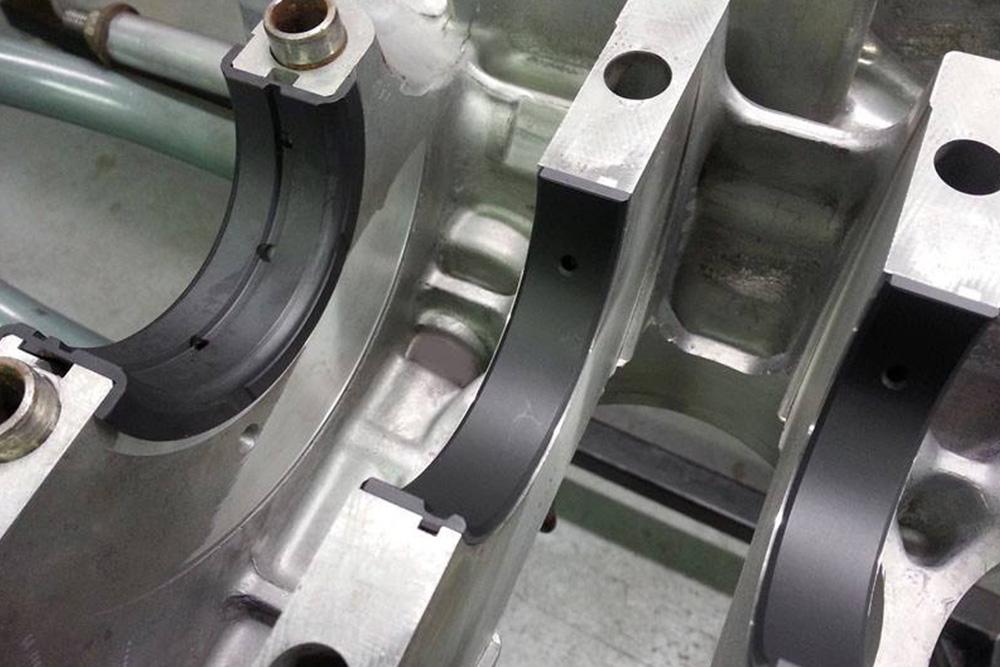 Engine Main Bearing Set Standard With Calico Coating For 1965-1975 Por ...