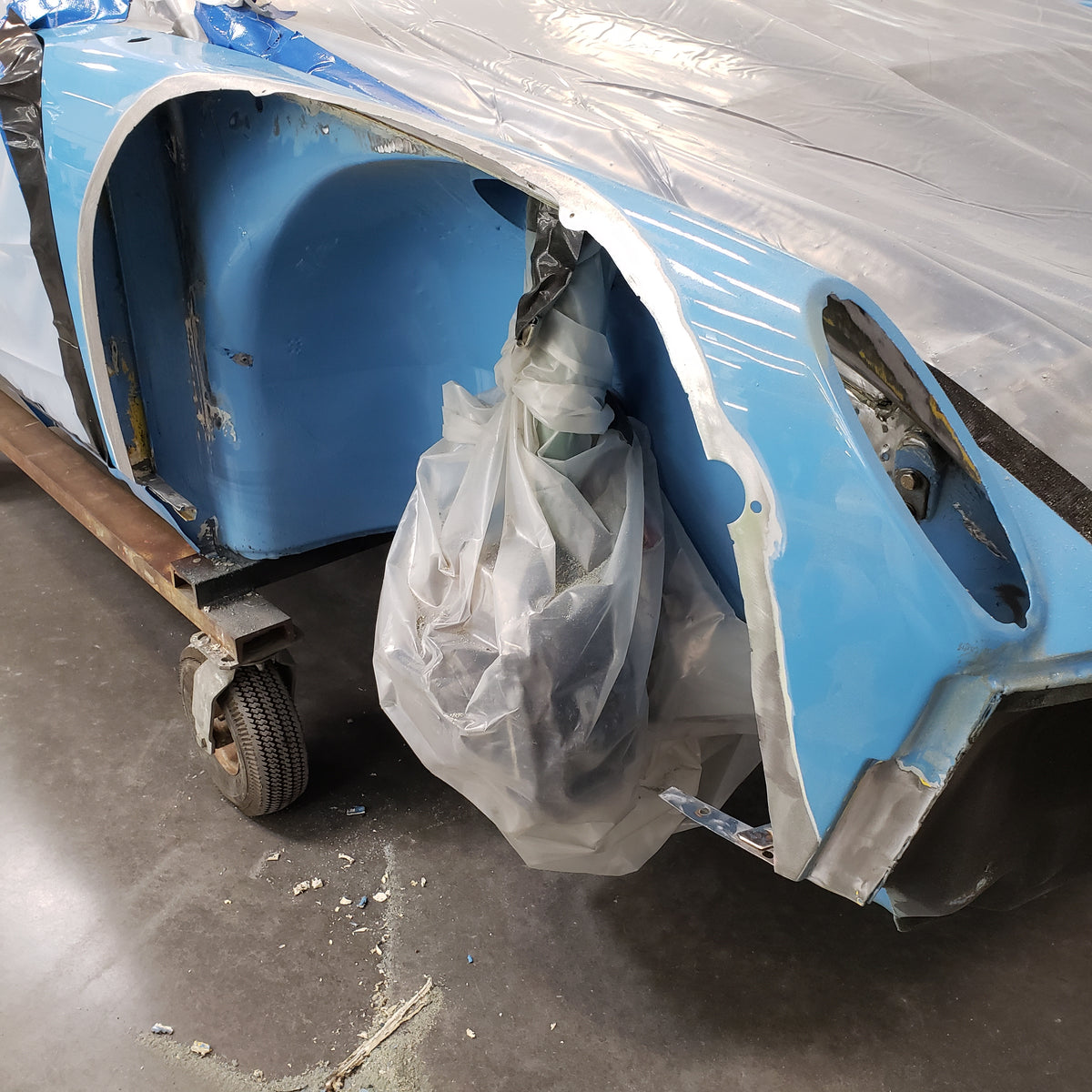 Complete Porsche 914-6 GT Steel Fender Flare Set Option M471 (BOD 914 ...