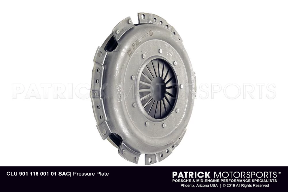 Porsche 911 / 914 901 TRANSMISSION 215mm Clutch Pressure Plate (CLU 90 ...