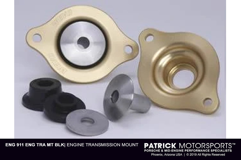 NEW STOCK! WEVO 911 Semi-Solid Black Pillow Bushing Engine Mount / Tra ...