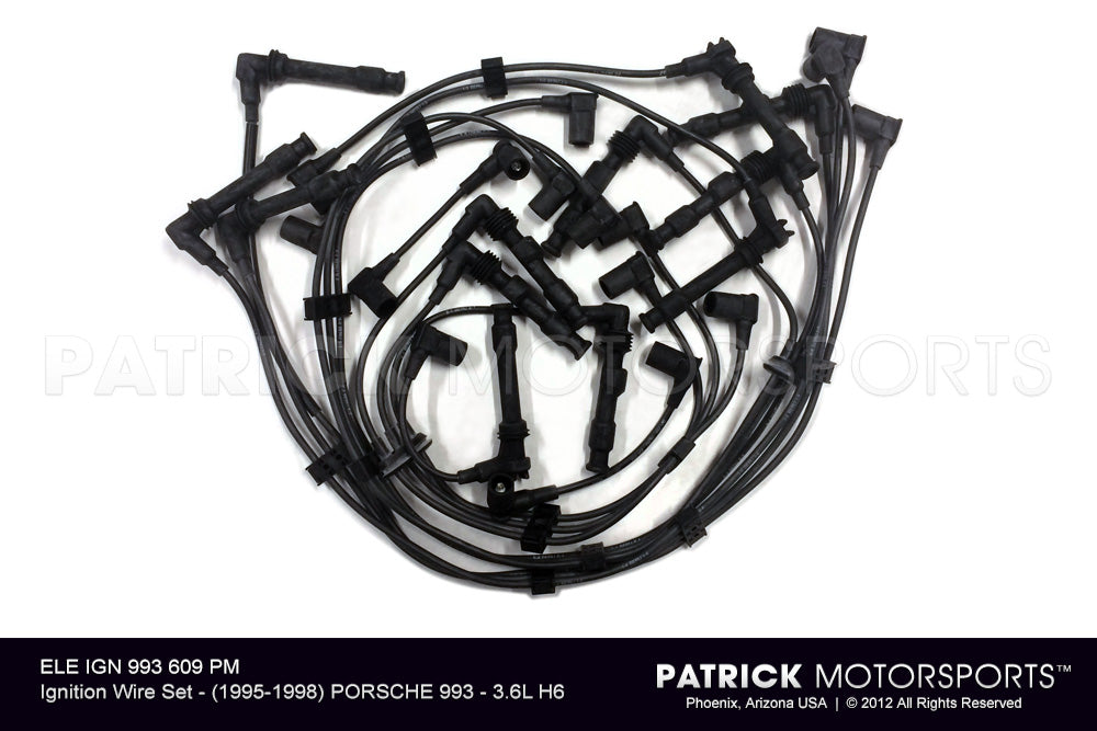 993 Twin Plug Ignition Wire Set - Porsche 993 3.6L H6 (IGN 993 609 050 ...
