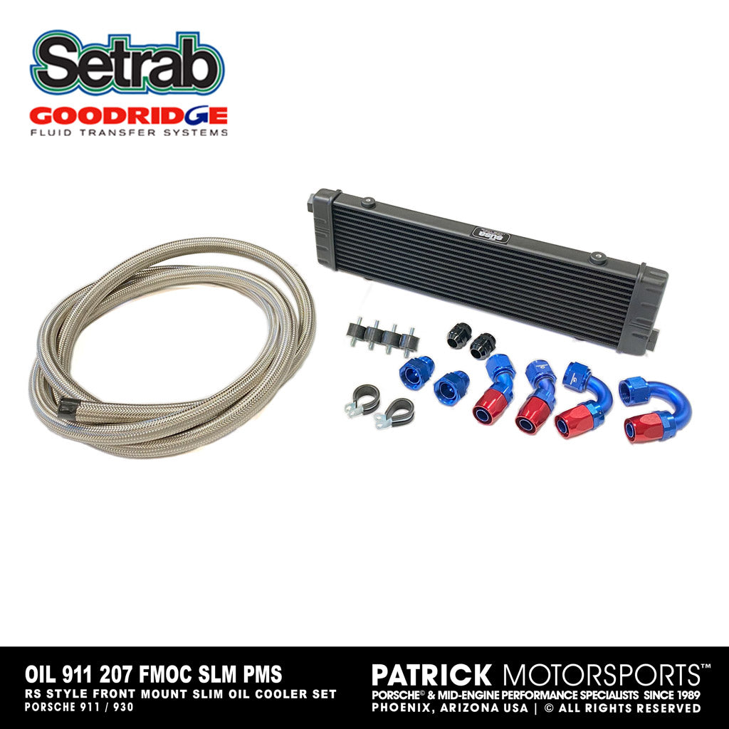 Porsche 911 RS / 930 RS Front Center Mount SLIM Oil Cooler Kit (OIL 91 ...