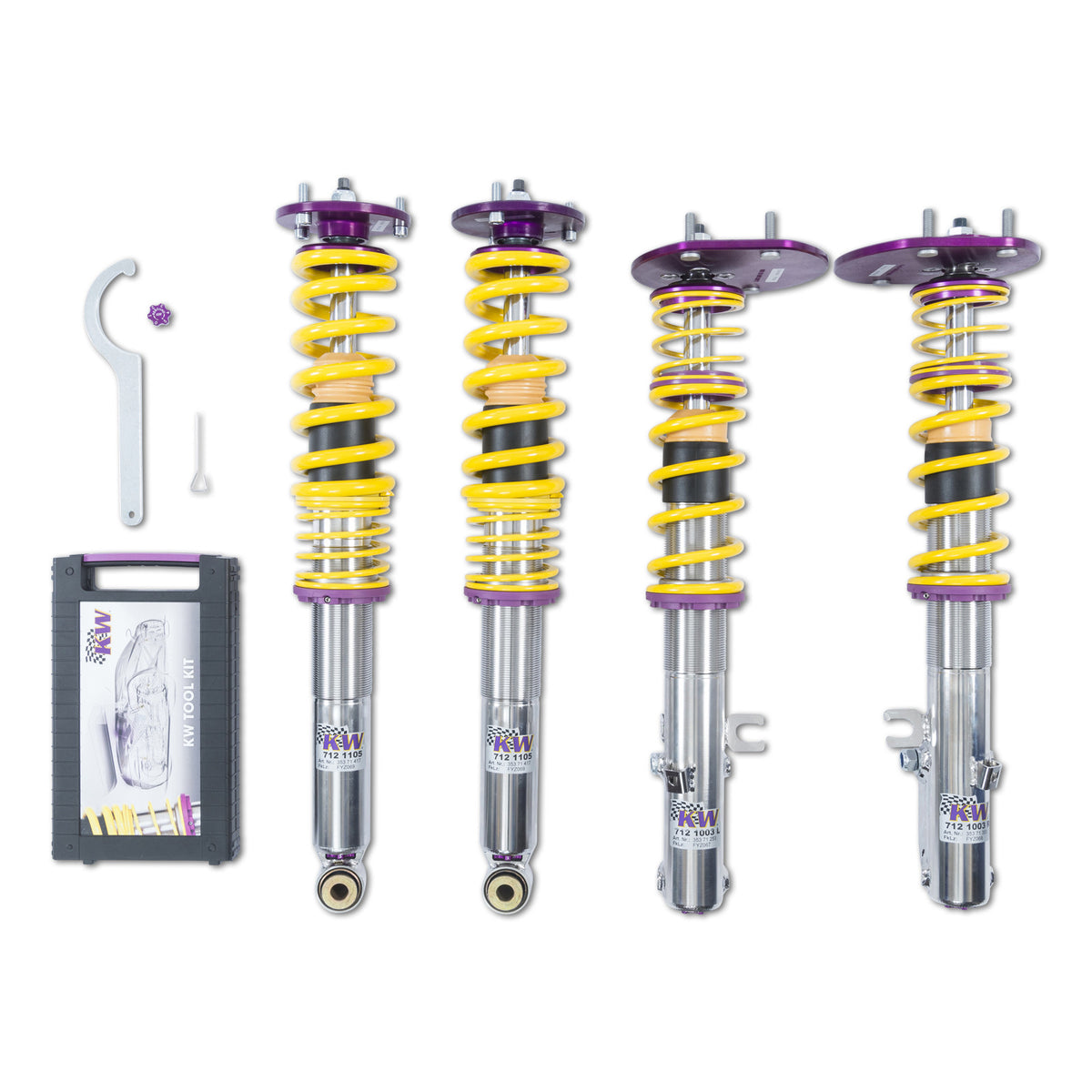 KW ClubSport 2 WAY Coilover Kit Porsche 964 C2 (SUS 35271818) – PATRICK ...